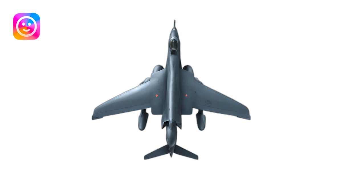 Military jet emoji | AI Emoji Generator