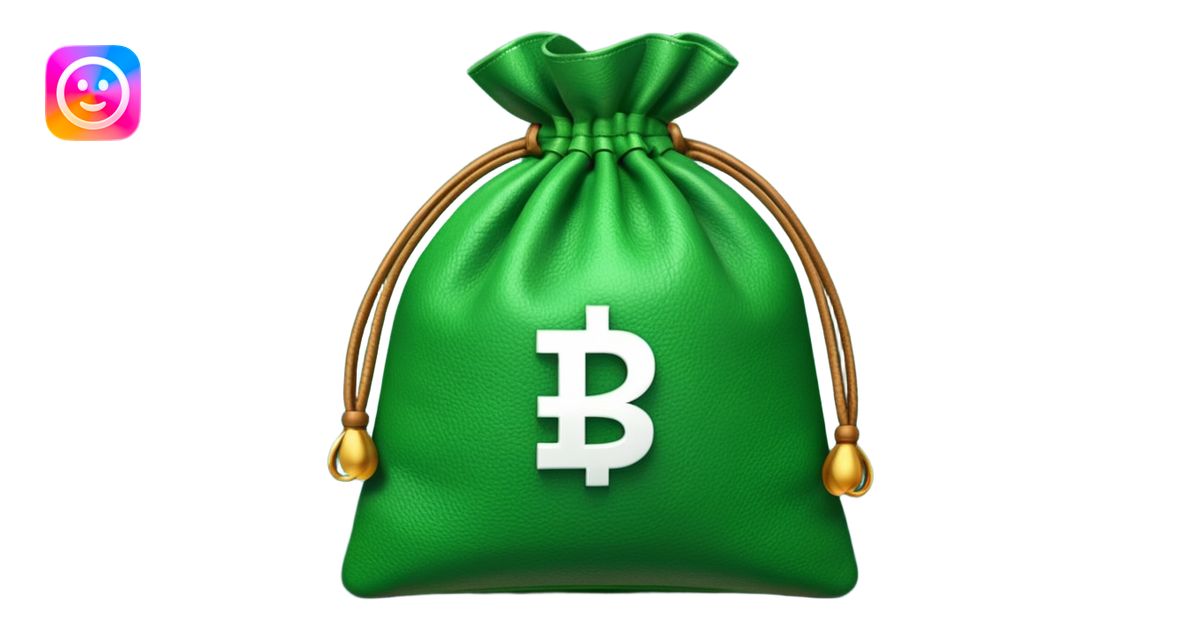 money bag with indian rupeee symbol emoji | AI Emoji Generator