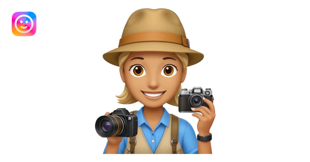 tourist emoji | AI Emoji Generator