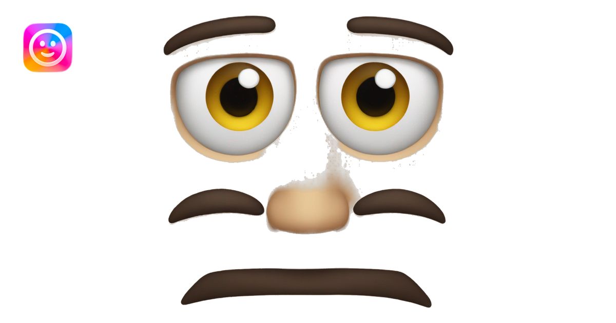 Eyes on Big loop emoji | AI Emoji Generator