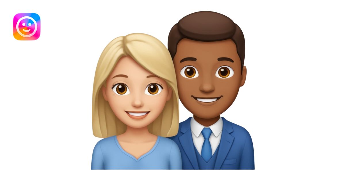 married couple emoji | AI Emoji Generator