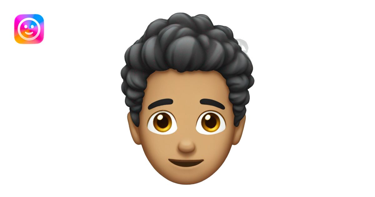 Pushing hair back emoji | AI Emoji Generator