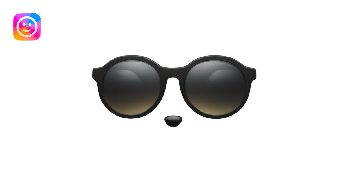 ball of fluff with sunglasses emoji | AI Emoji Generator