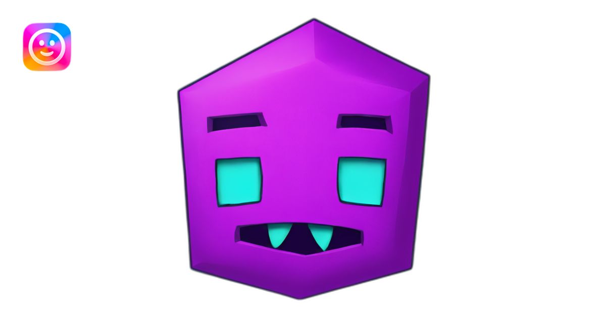 geometry dash emoji | AI Emoji Generator
