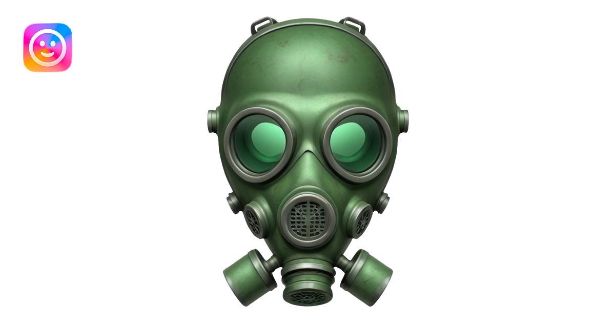 gas mask toxic emoji | AI Emoji Generator