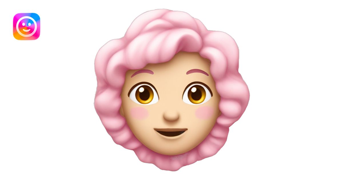 corazón rosa pastel emoji | AI Emoji Generator