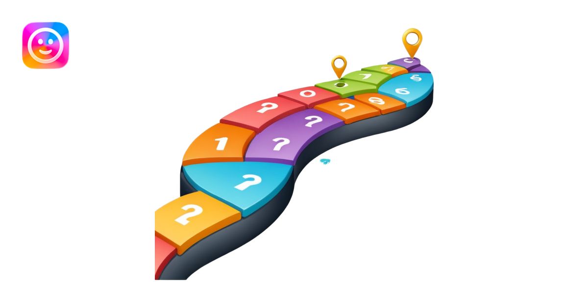 product roadmap for business presentation emoji | AI Emoji Generator