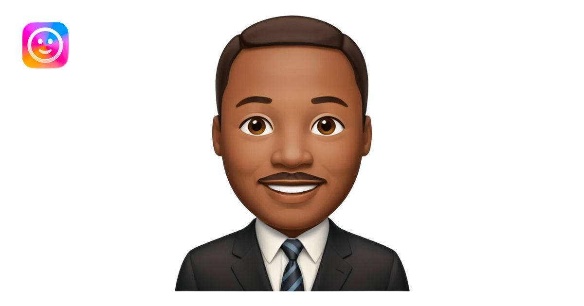 Martin Luther King Jr emoji | AI Emoji Generator