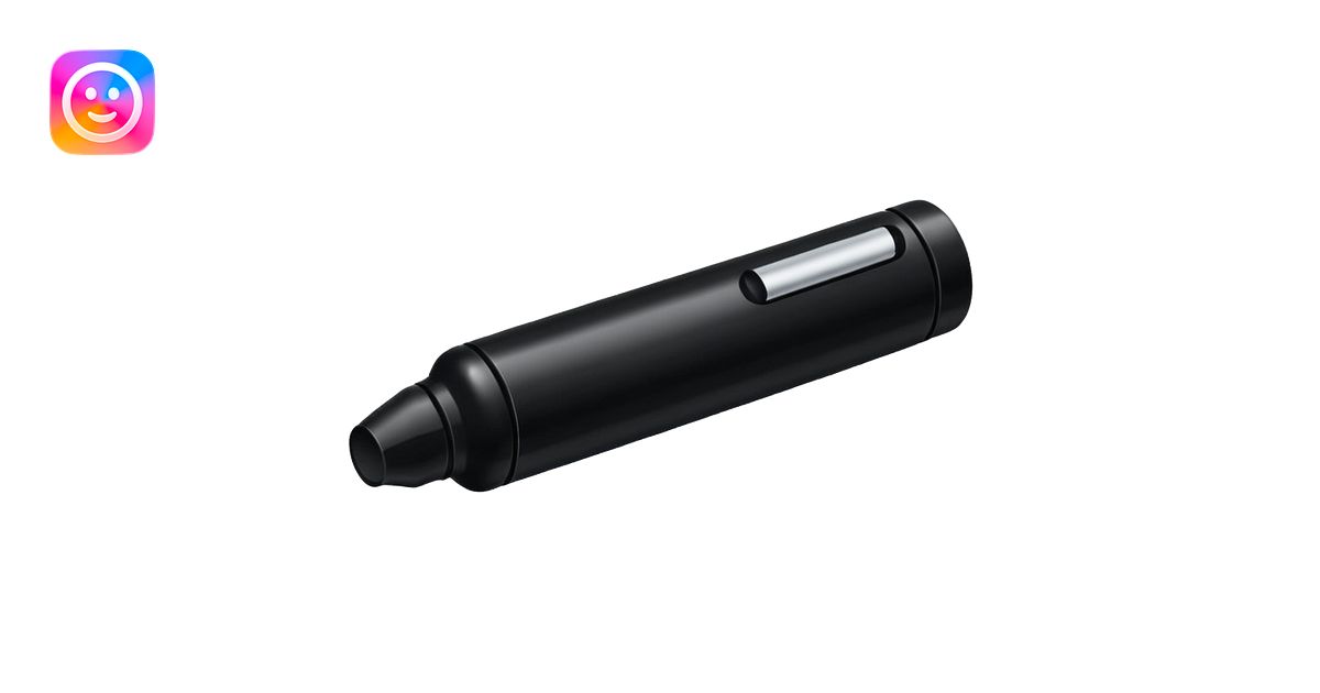 a black bold marker like a sharpie emoji | AI Emoji Generator