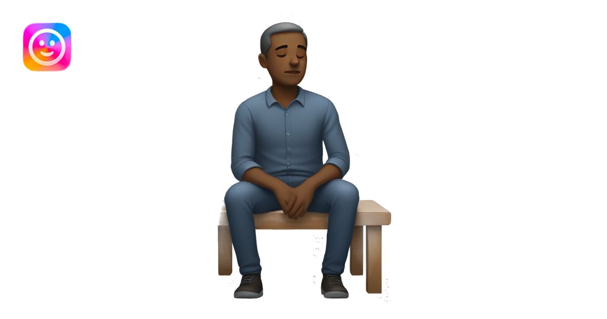 Man asleep sitting up emoji | AI Emoji Generator