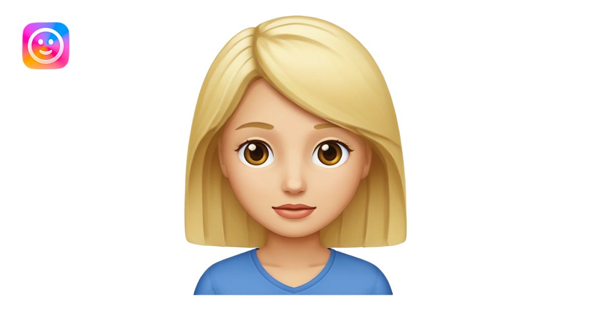 blond women emoji | AI Emoji Generator