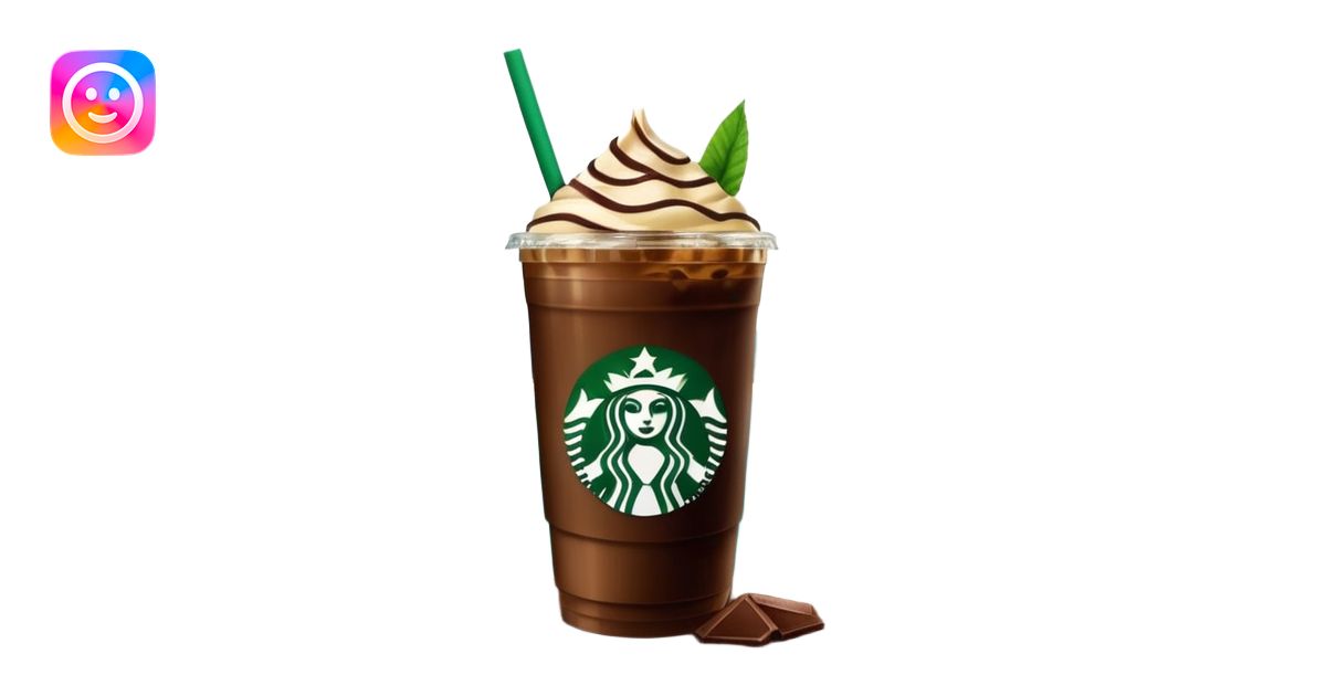 Starbucks iced coffee with Dubai chivalry bar with green filling and ...