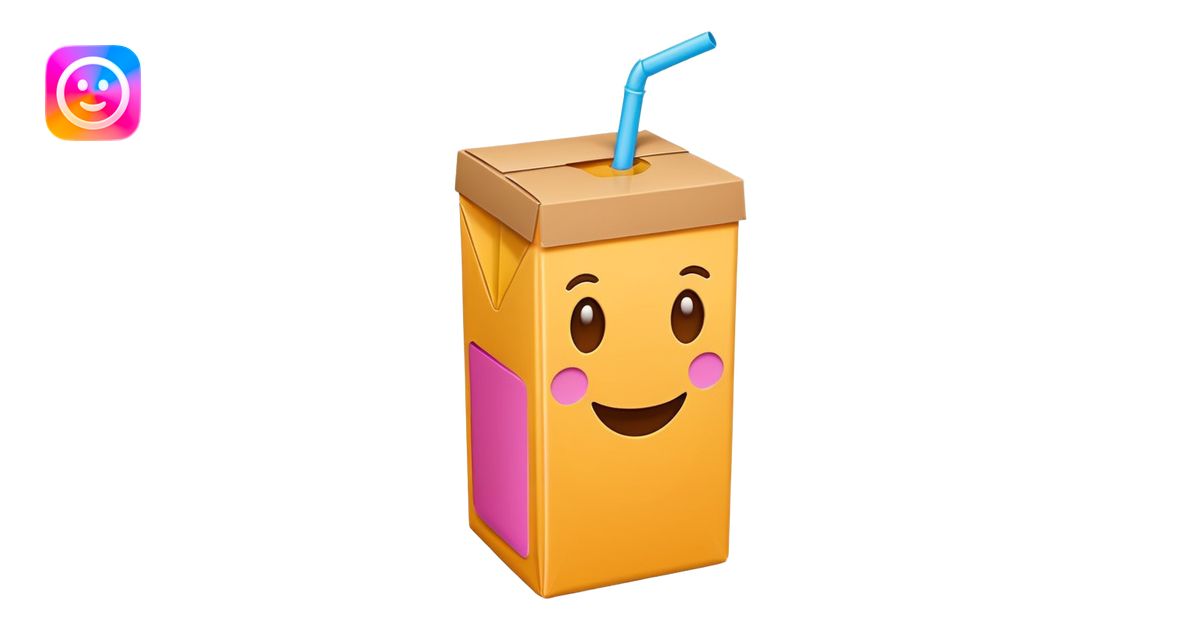 juice box emoji | AI Emoji Generator