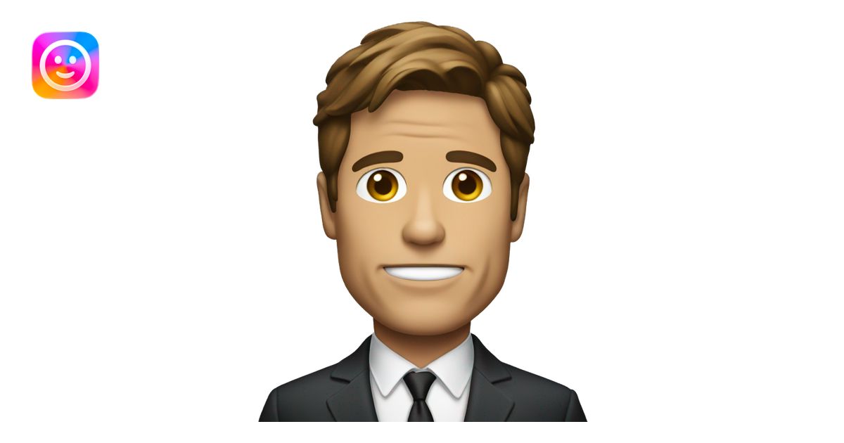 rob lowe in suit emoji | AI Emoji Generator
