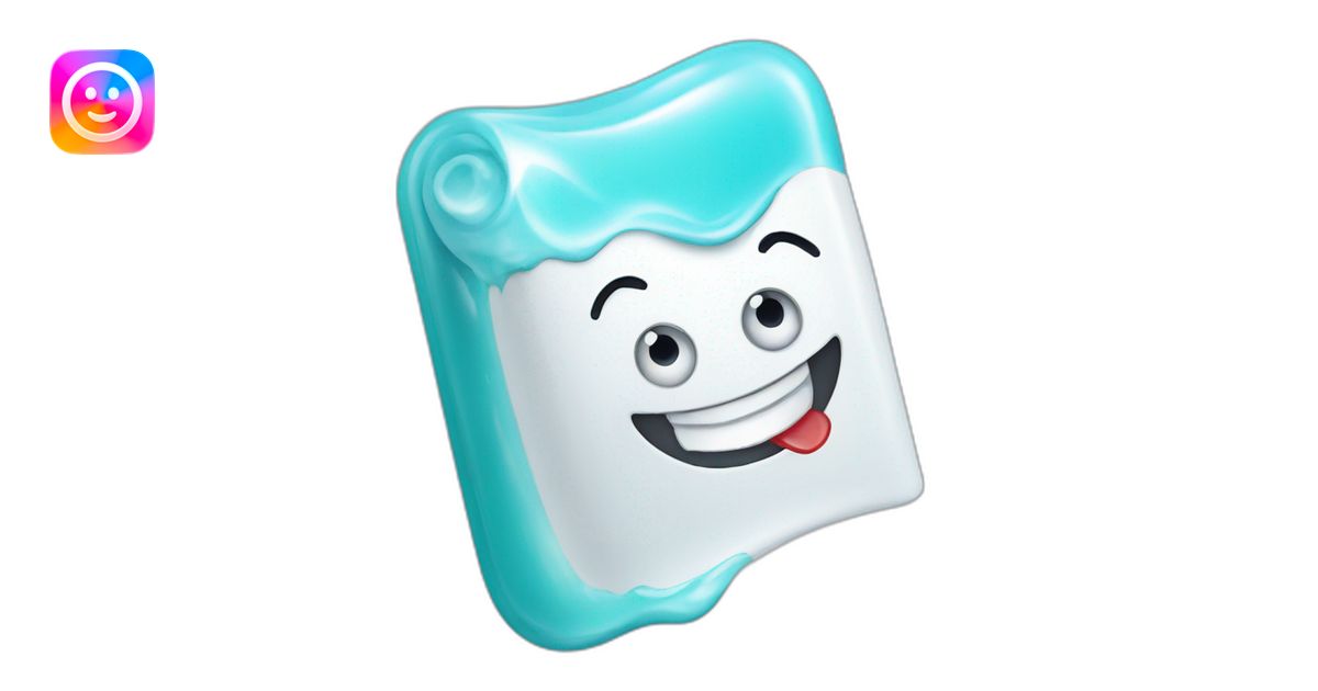 Toothpaste emoji | AI Emoji Generator