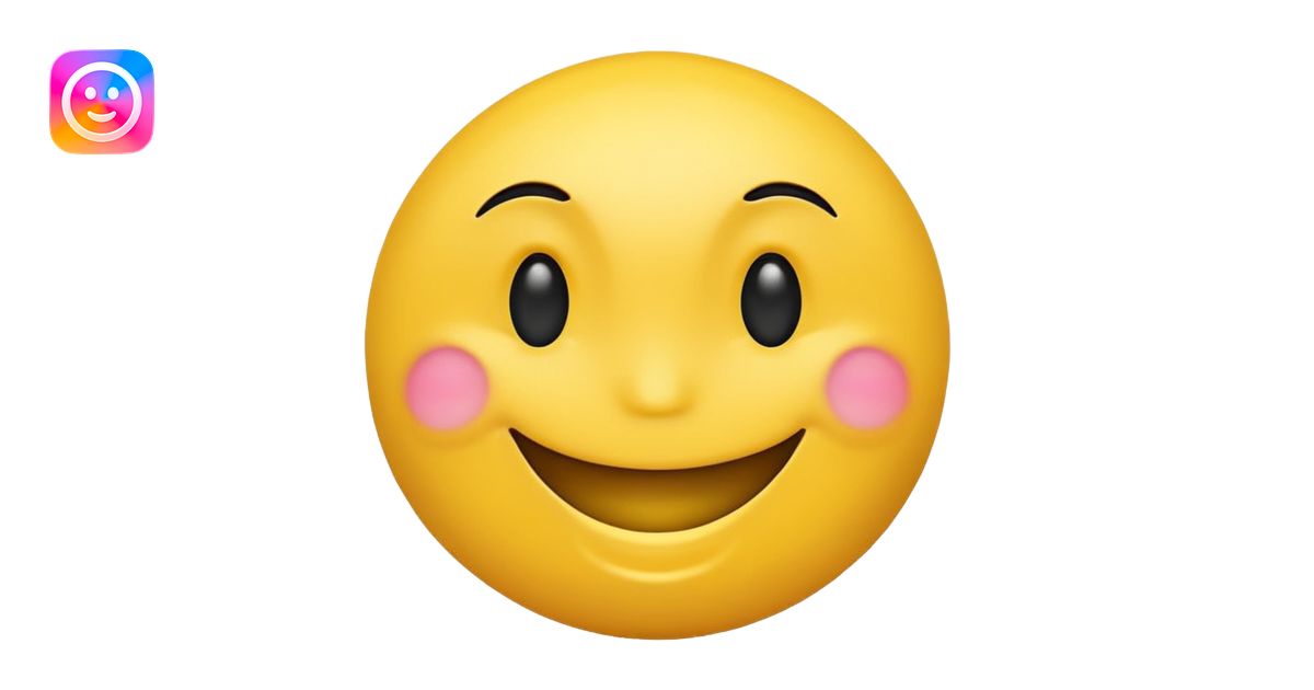 Sassy smiley emoji | AI Emoji Generator