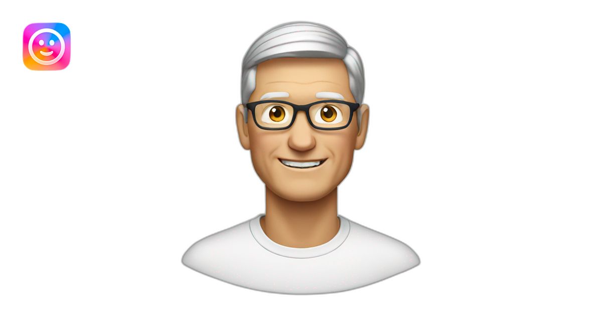 Tim Cook emoji | AI Emoji Generator