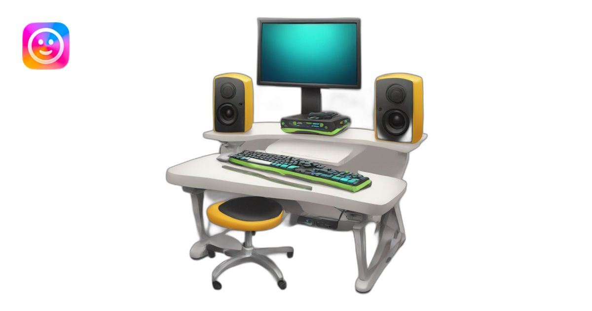 gaming setup emoji | AI Emoji Generator
