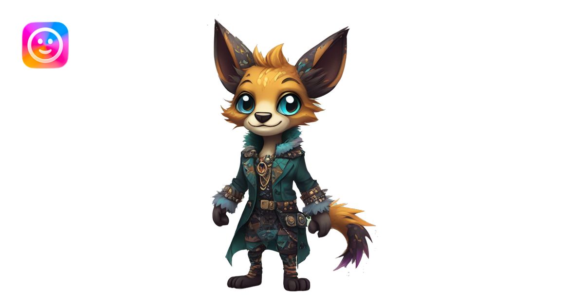 cute cool edgy fantasy animal fursona creature by griffsnuff & LiLaiRa ...