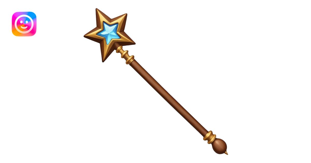 magic wand emoji | AI Emoji Generator