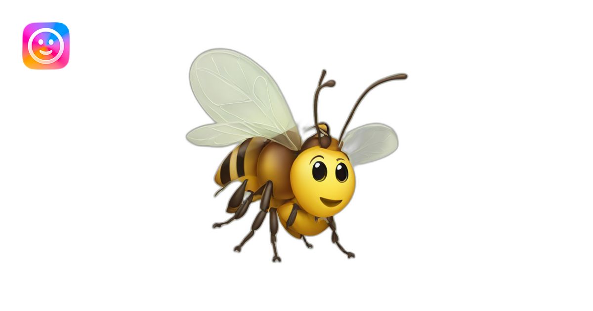 Apple bees emoji | AI Emoji Generator