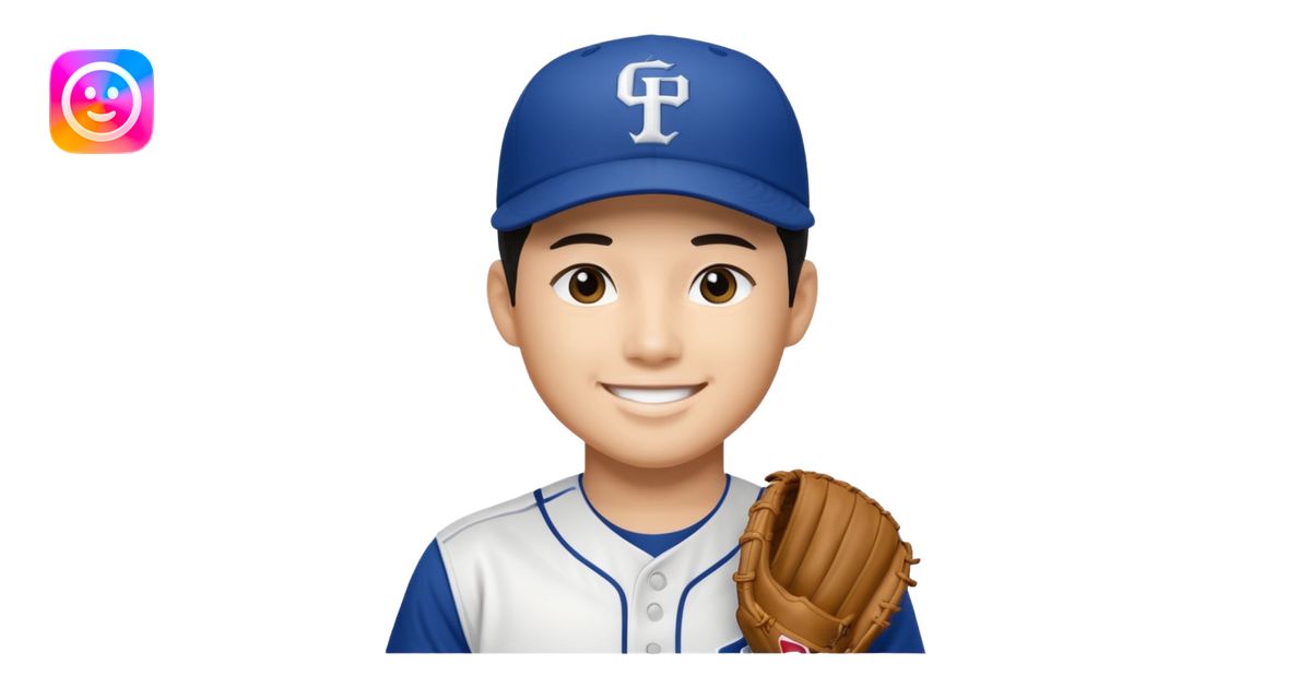 Shohei Ohtani baseball player emoji | AI Emoji Generator
