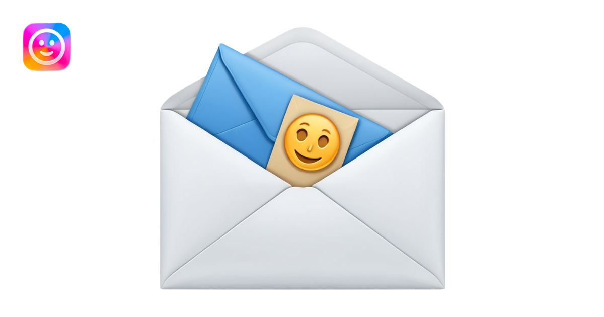 Salary enclosed in an envelope emoji | AI Emoji Generator