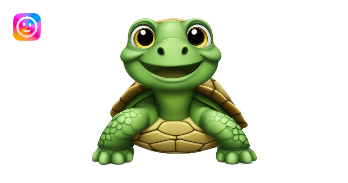 Turtle emoji | AI Emoji Generator
