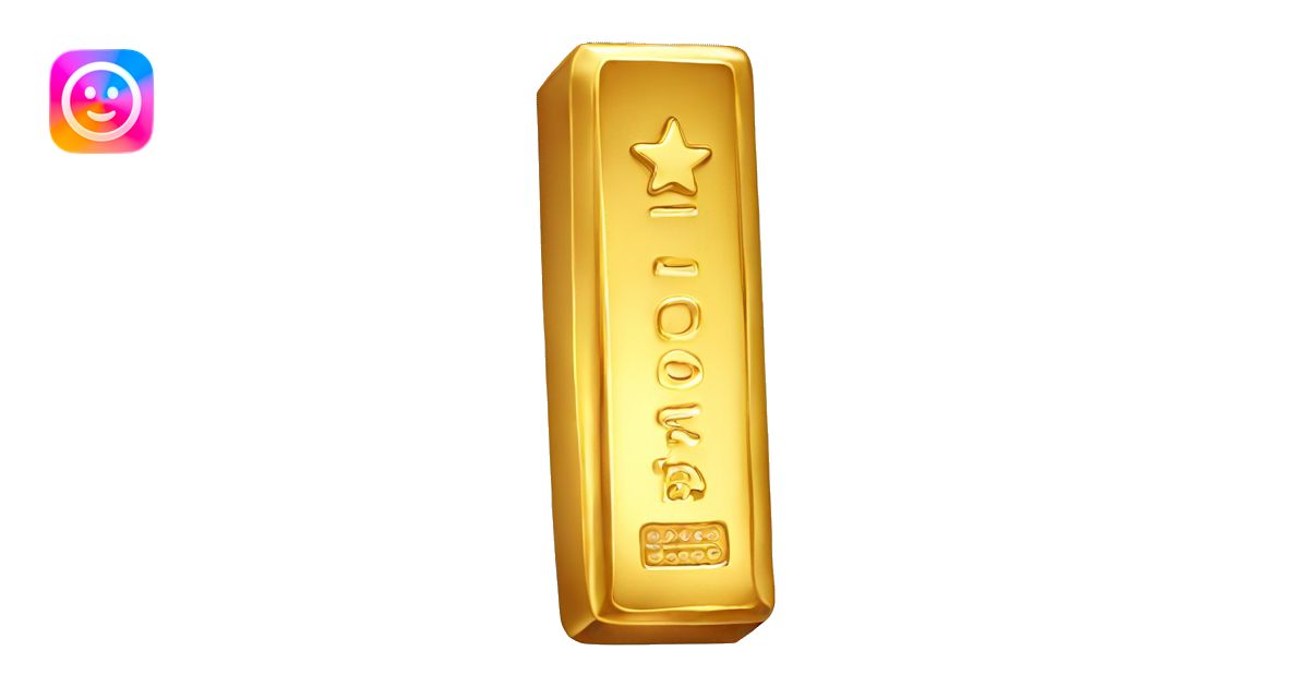 gold bar emoji | AI Emoji Generator