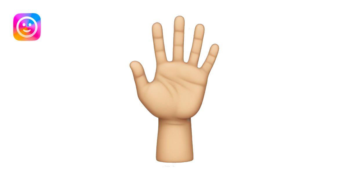 create a hand with all the fingers closed except the index and middle ...
