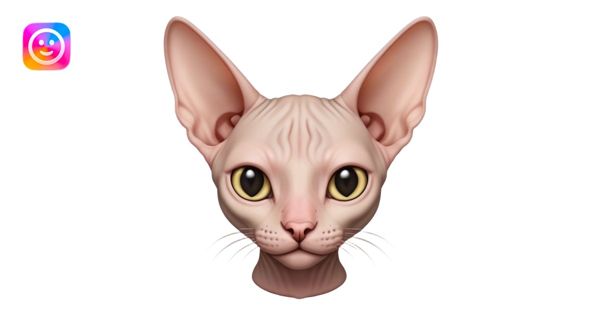 Sphinx cat emoji | AI Emoji Generator