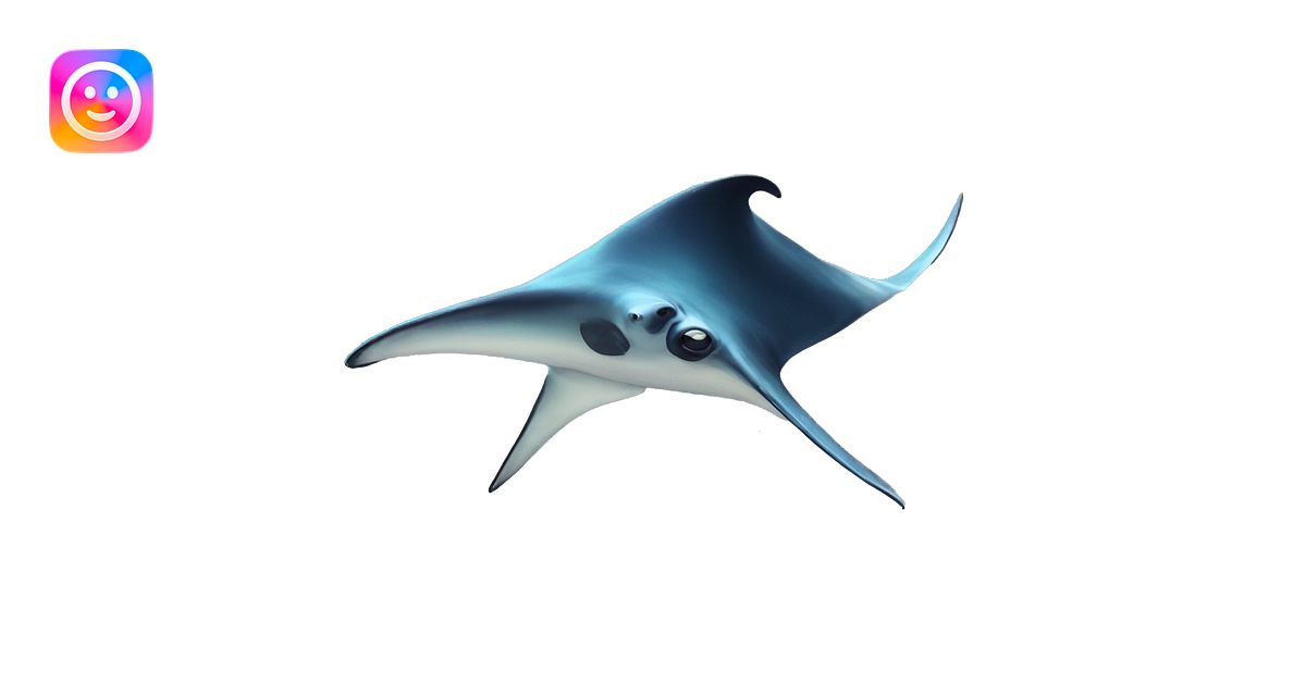 manta ray emoji | AI Emoji Generator