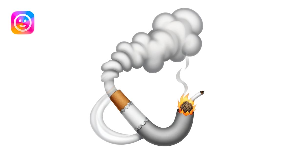 joint burning and smoking emoji | AI Emoji Generator
