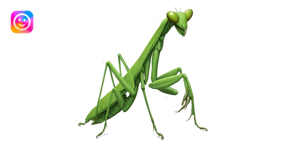 Praying Mantis emoji | AI Emoji Generator
