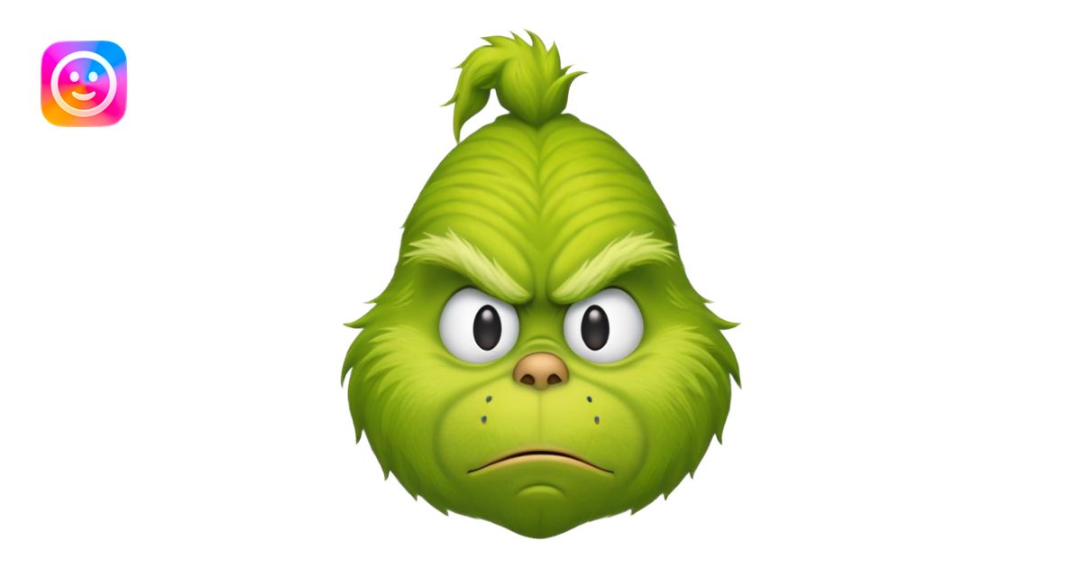 The Grinch emoji | AI Emoji Generator