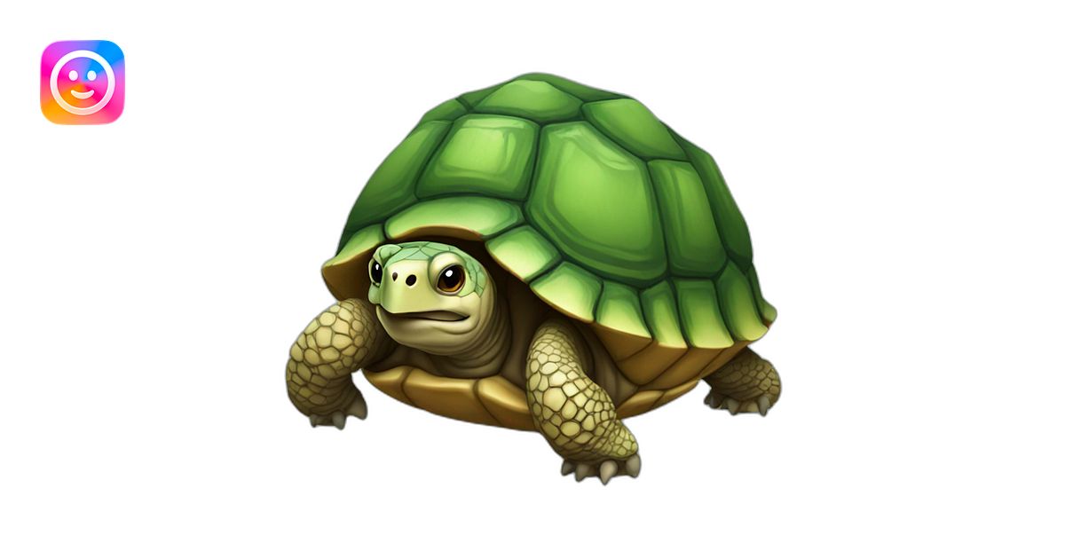 Tortoise emoji | AI Emoji Generator