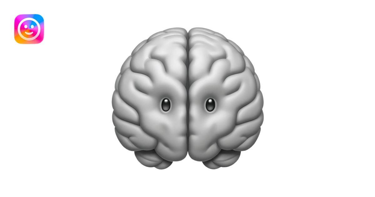 create an emoji of empty brain emoji | AI Emoji Generator