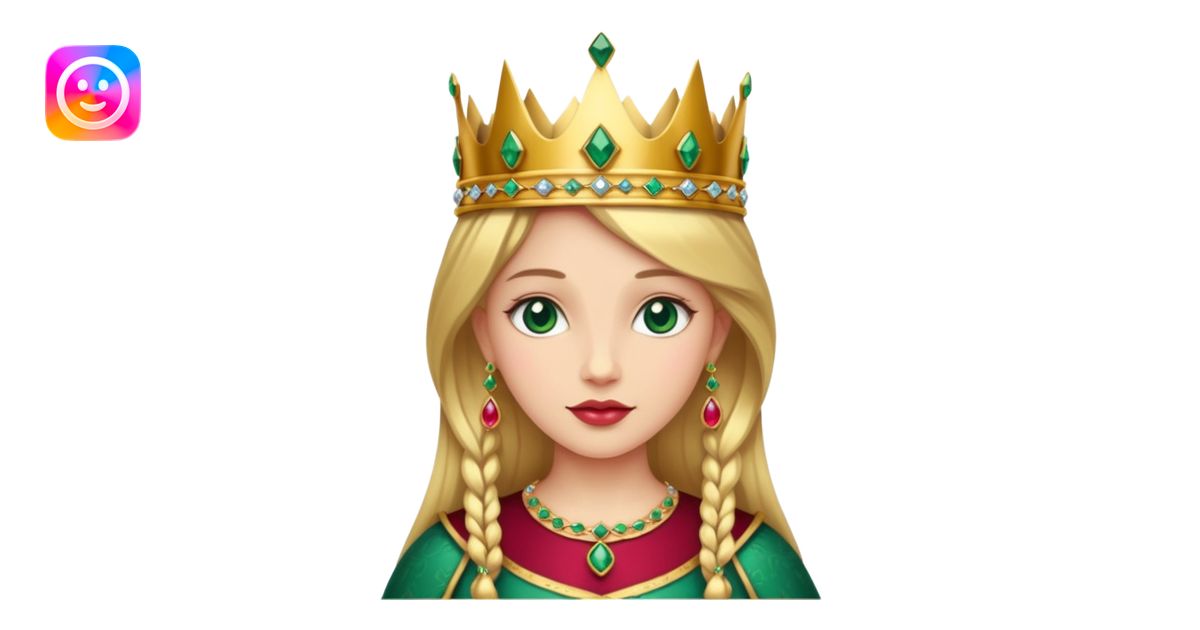 Medieval princess emoji | AI Emoji Generator