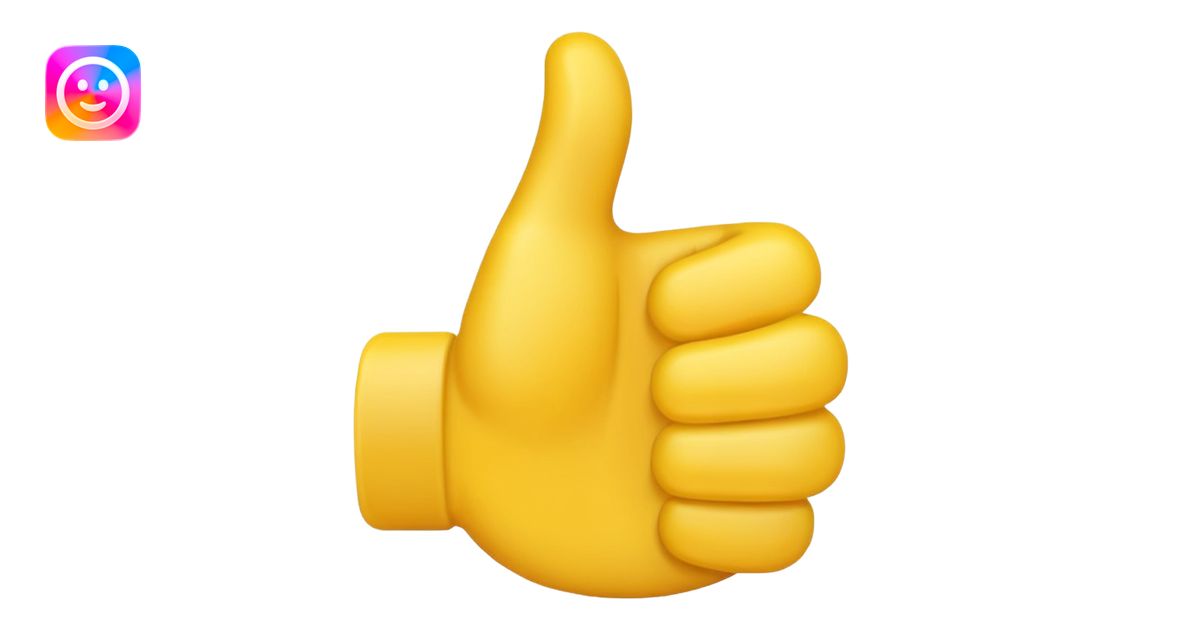 thumbs up emoji emoji | AI Emoji Generator