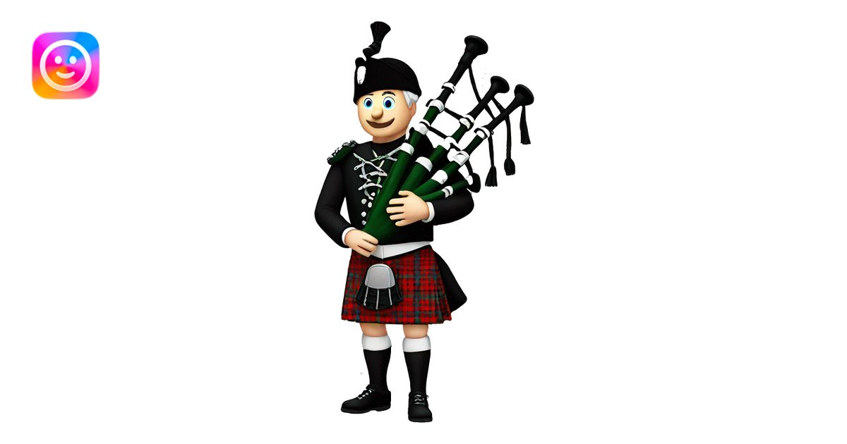 HM Great Highland Bagpipes emoji | AI Emoji Generator