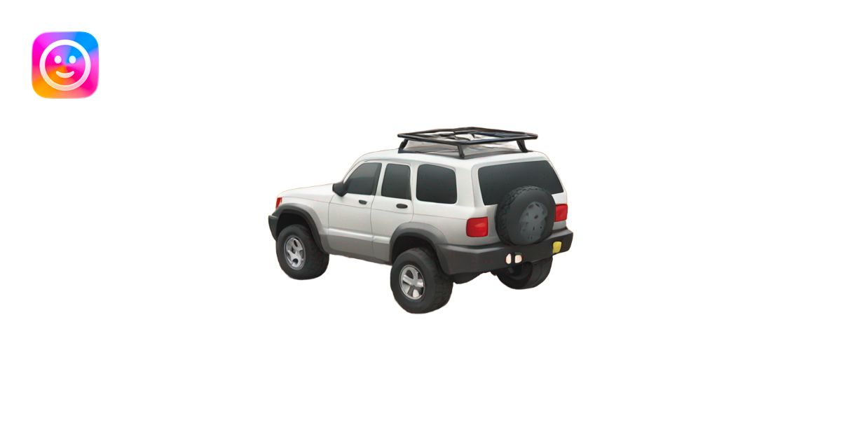 Car off road emoji | AI Emoji Generator