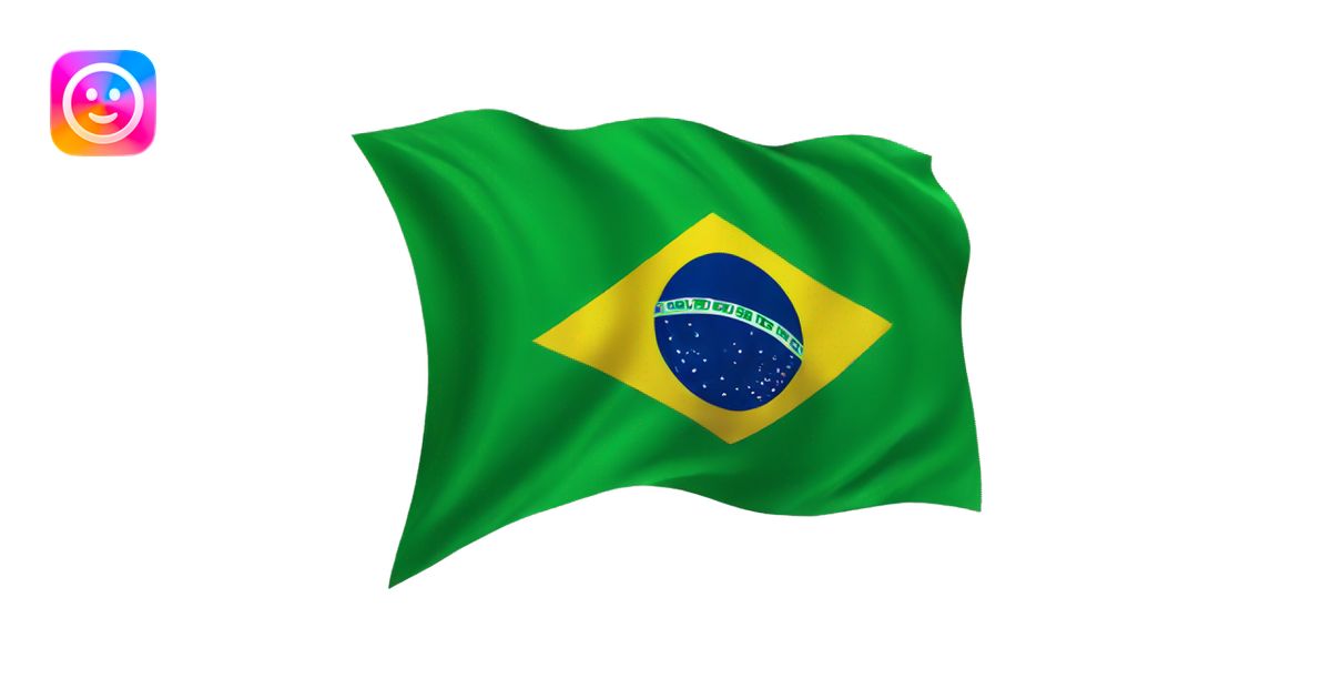 Brazil Flag emoji | AI Emoji Generator