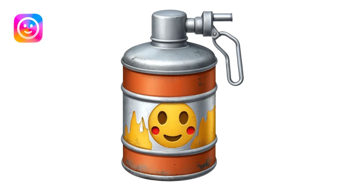 generate a realistic oil canister emoji | AI Emoji Generator