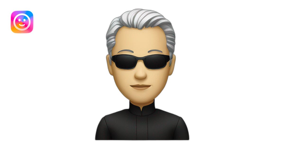 neo in matrix emoji | AI Emoji Generator