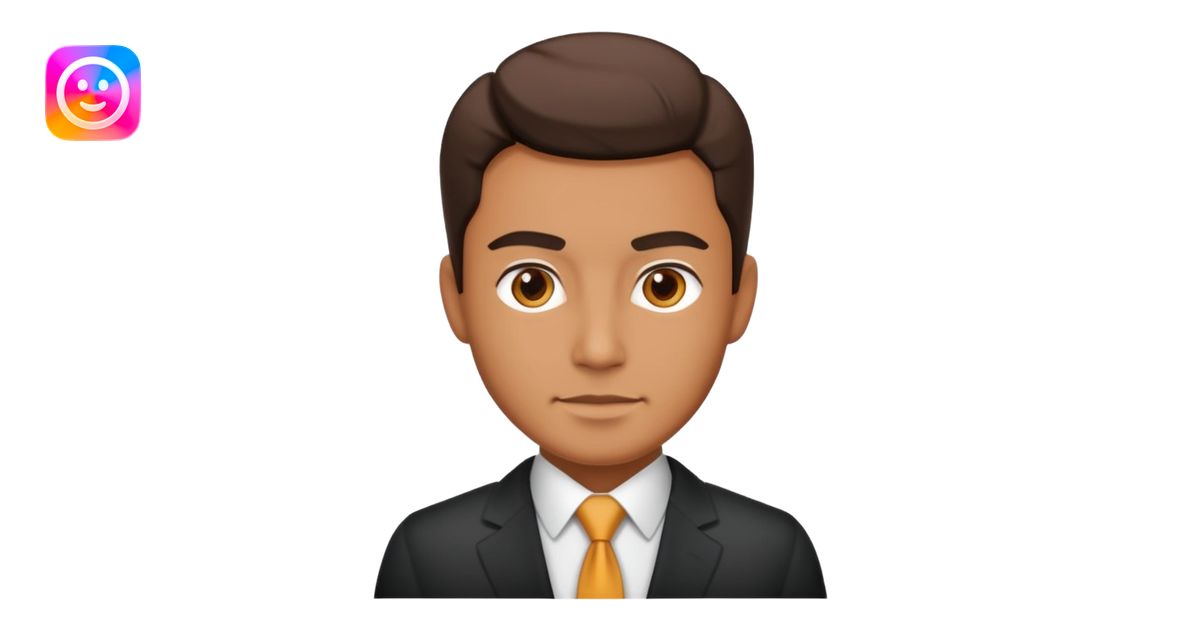 maneger icon agent emoji | AI Emoji Generator