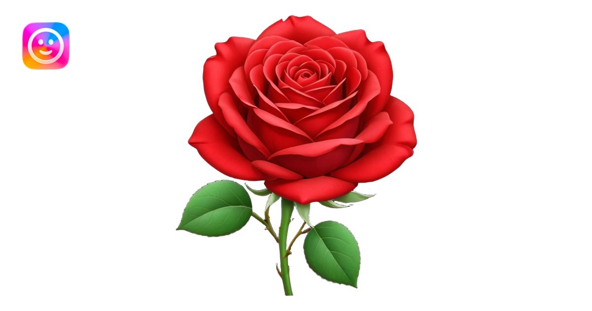 rose emoji | AI Emoji Generator