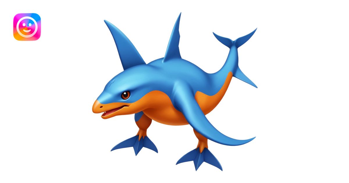 Shiny Black Koraidon-Latios-Salander-Fakémon-hybrid-creature (full body ...
