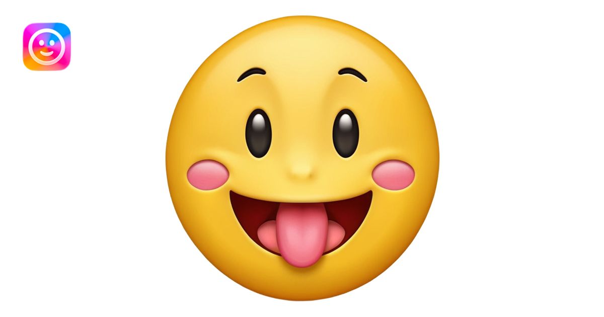 a emoji with your tongue sticking out emoji | AI Emoji Generator