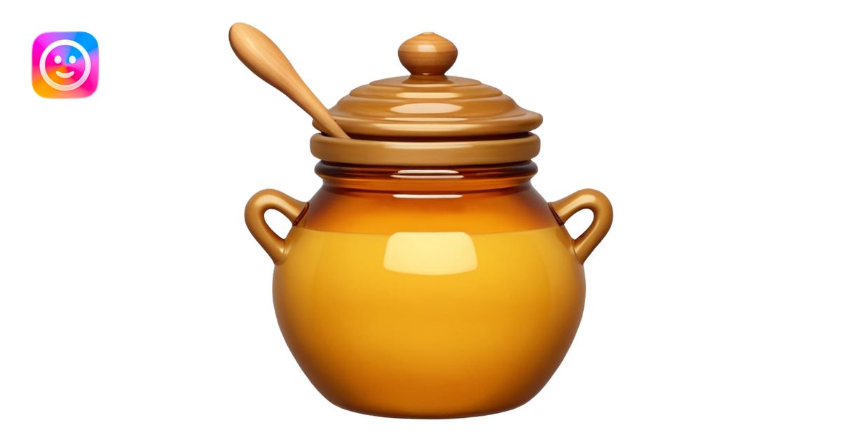 Honey pot emoji | AI Emoji Generator