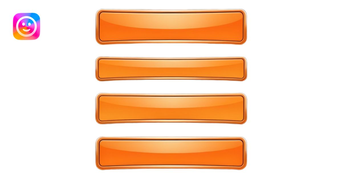 elegant horizontal banner using HEX code #FF6A00 as the color emoji ...